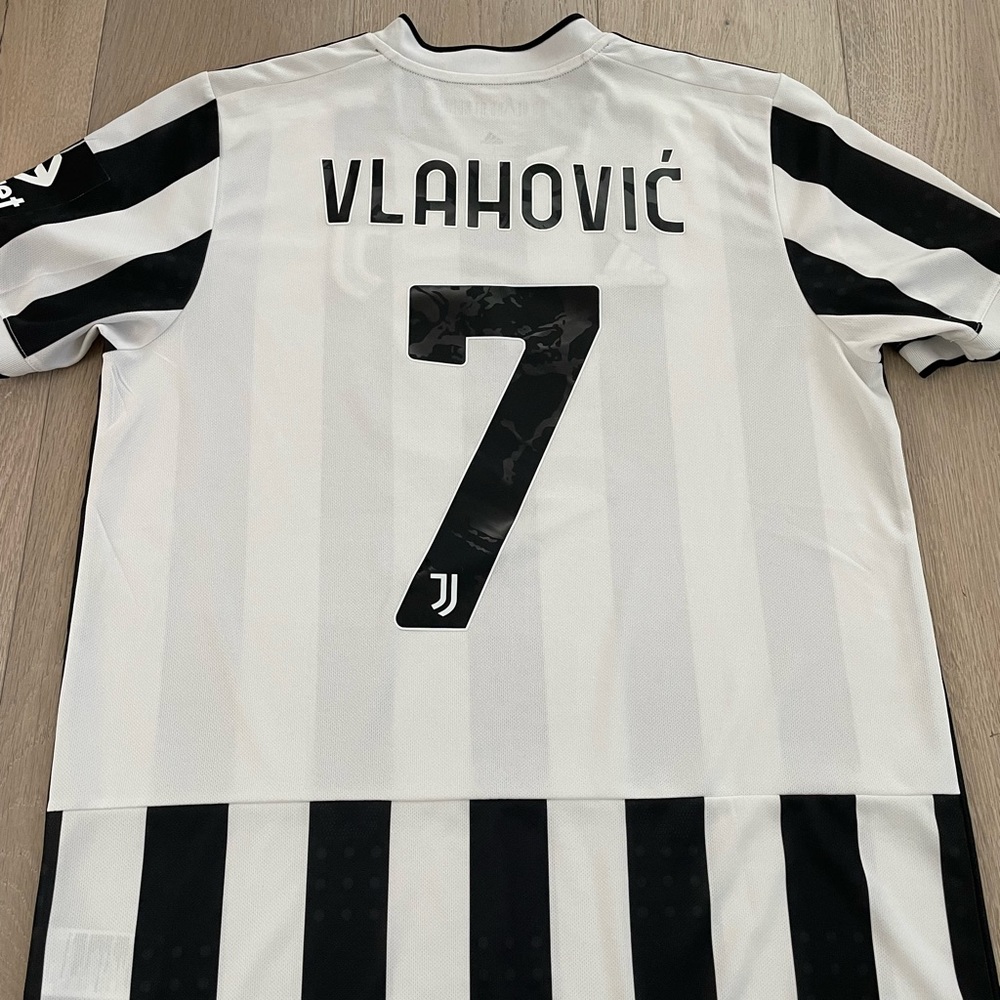 2021-2022 Juventus Champions League Home Jersey Dusan… - Gem